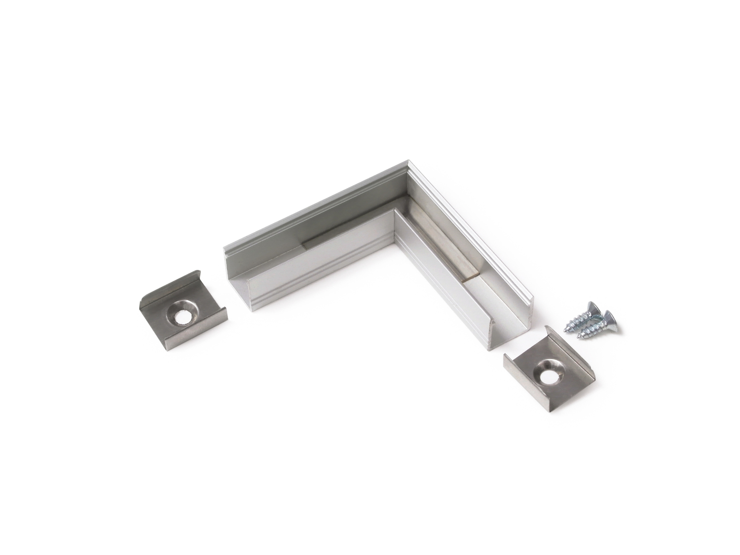 connector SMART10 90deg anod. /plastic bag - Connectors - TOPMET