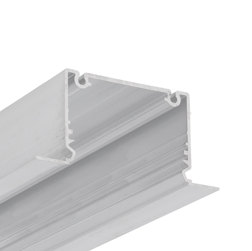 LED profile PHIL recessed C10 4050 raw alu. - TOPMET