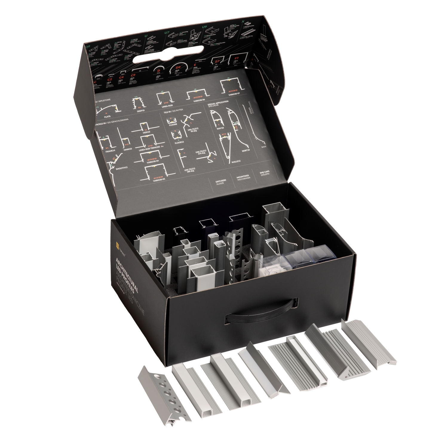 ARCHITECTURAL SAMPLE CASE + ARCHITECTURAL NOVELTIES (2023) [set] - TOPMET