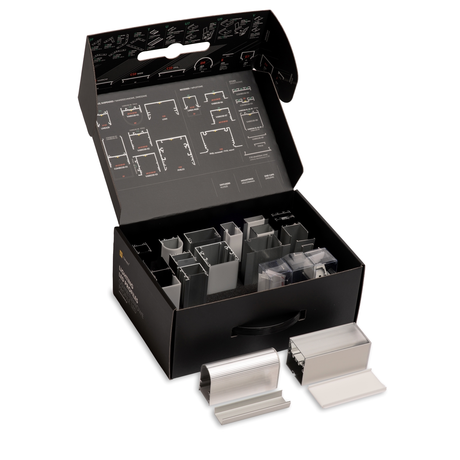 LIGHTING SAMPLE CASE + LIGHTING NOVELTIES (2023) [set] - TOPMET