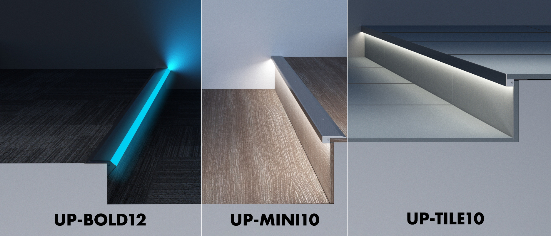 COME UP! New LED profiles for stairs. - TOPMET